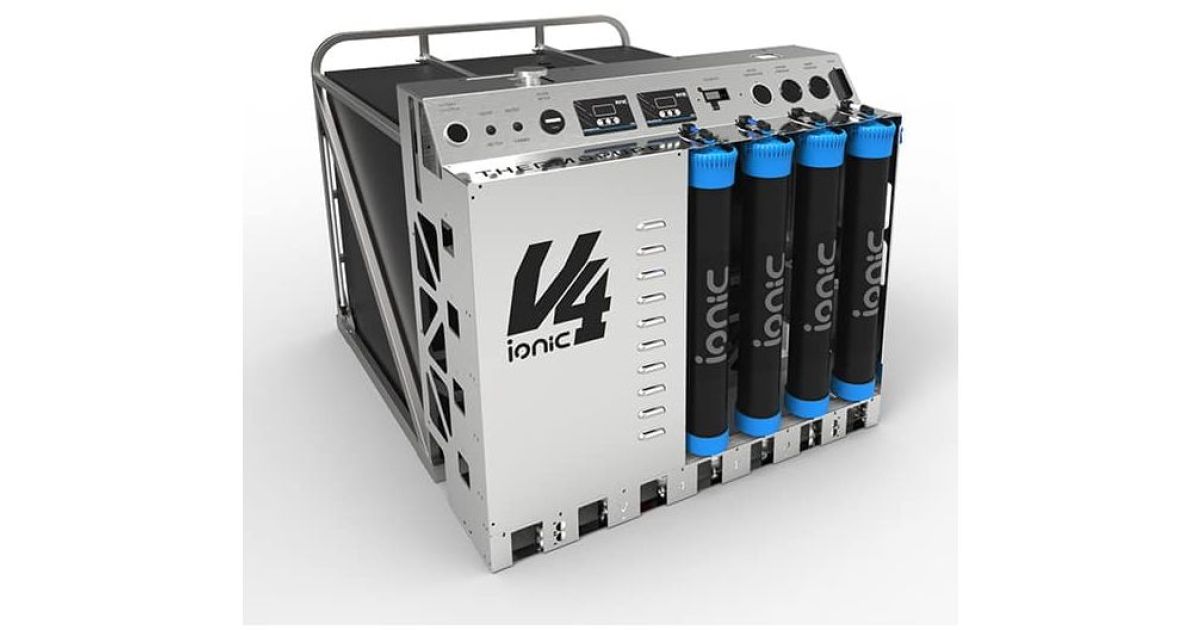 Ionic System V4 THERMOPURE 300L à 1000L 0ppm ( particules par million) - Ionic Systems® - Clean ...