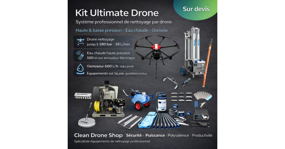 Kit Ultimate Drone - Military Clean - Clean Drone Shop
